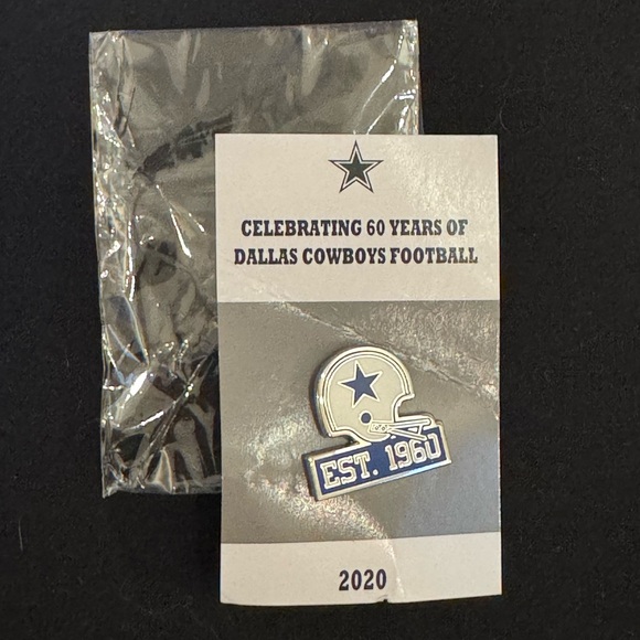 NFL | Accessories | Dallas Cowboys Commemorative Pin Celebrating The ...